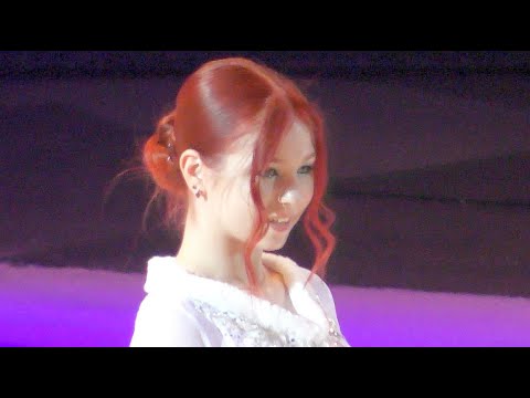 Alexandra Trusova as the Snow Maiden (Snegurochka). Elements of pair skating!