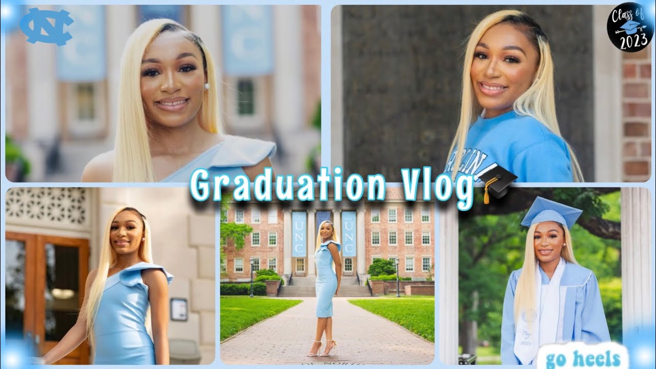 UNC Chapel Hill Graduation vlog |College Graduation Vlog🎓🤍| #tarheel # ...