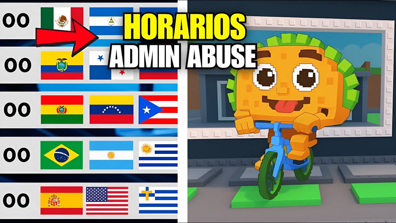 MAÑANA MEGA ADMIN ABUSE MEXICANO *CONFIRMADO* HORARIOS en STEAL A ...