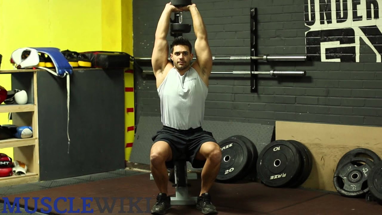 Tricep Extensions Front - YouTube