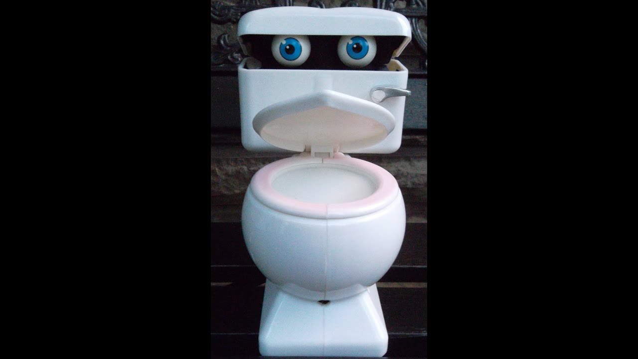 SOLD Johnny The Talking & Singing Toilet Vintage 2000 Gemmy Animated ...