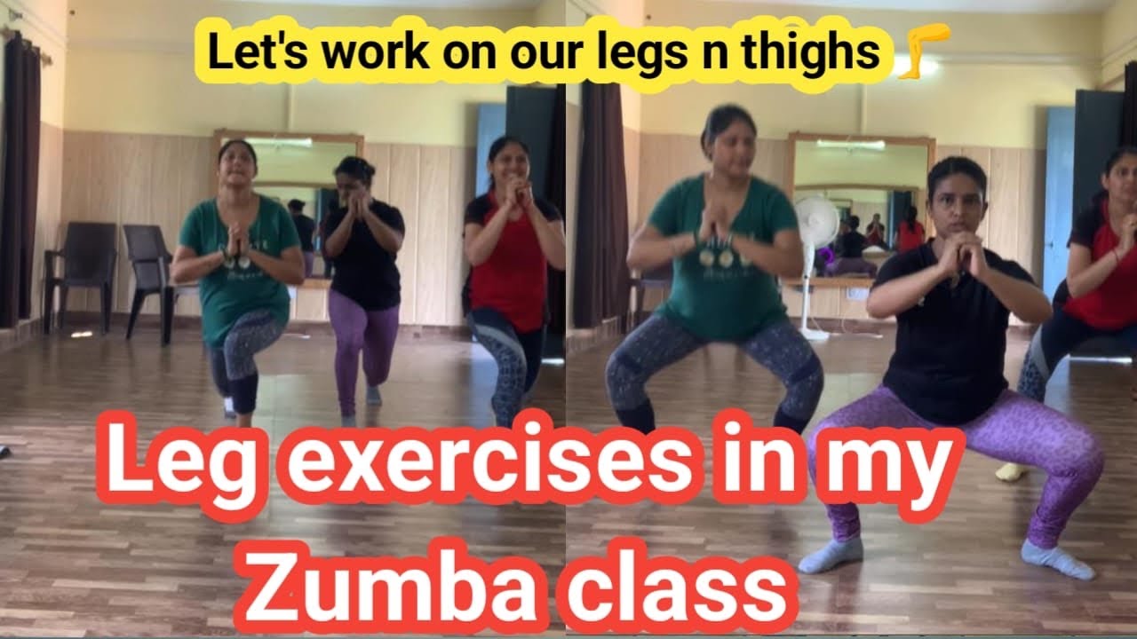 Leg Exercises in my Zumba class | lets work on things n 🦵#Zumba # ...