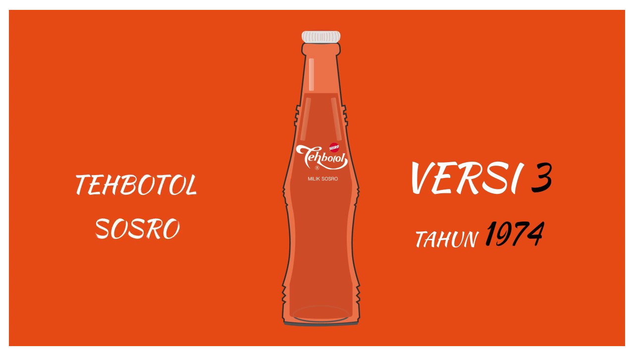 Motion Graphics commercial TEH BOTOL SOSRO - YouTube