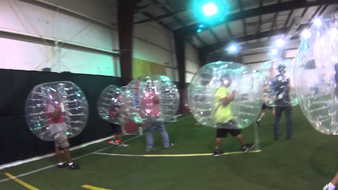 Epic Bubble Soccer Event with Ling Huynh, family and friends - YouTube