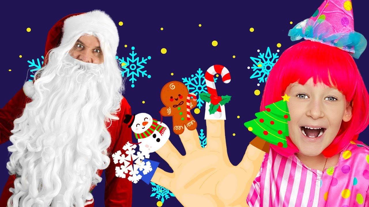 Finger Family Christmas + More Nursery Rhymes & Kids Songs | Anuta Kids ...