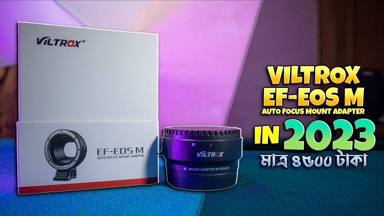 VILTROX EF-EFM ADAPTER | Unboxing & Review | Canon M50 - YouTube