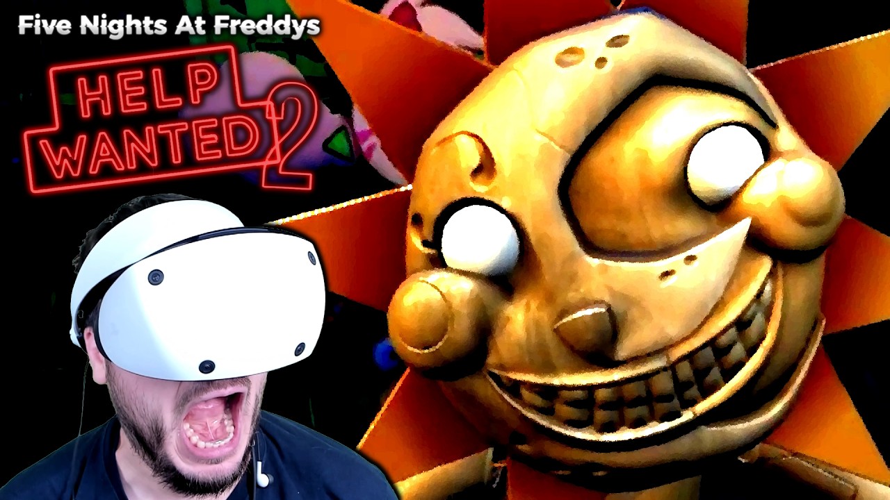 NEW FNAF VR GAME IS TERRIFYING!! | FNAF Help Wanted 2 - Part 1 - YouTube