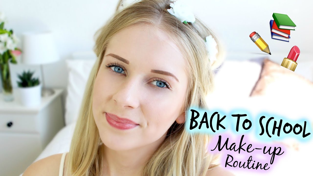 BACK TO SCHOOL: Make-Up Routine/Tutorial - YouTube