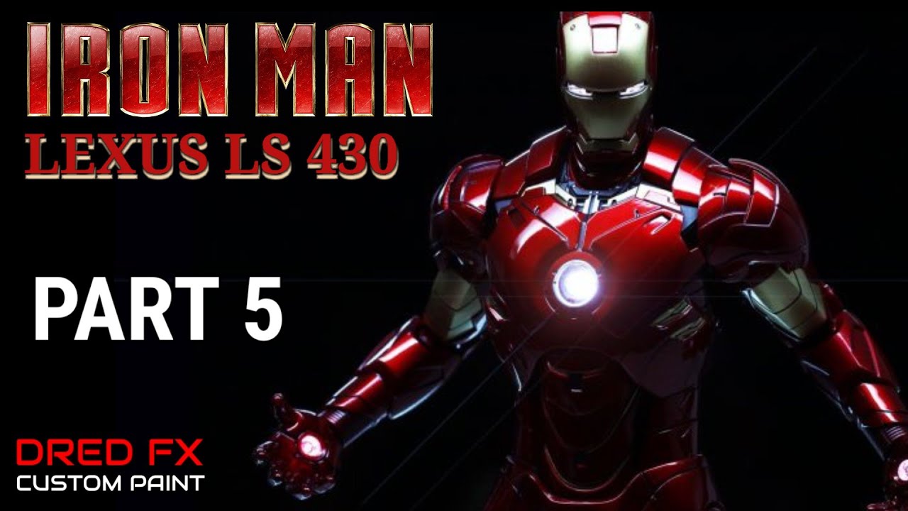 IRON MAN LEXUS ENGINE BAY artwork stage 2 - YouTube