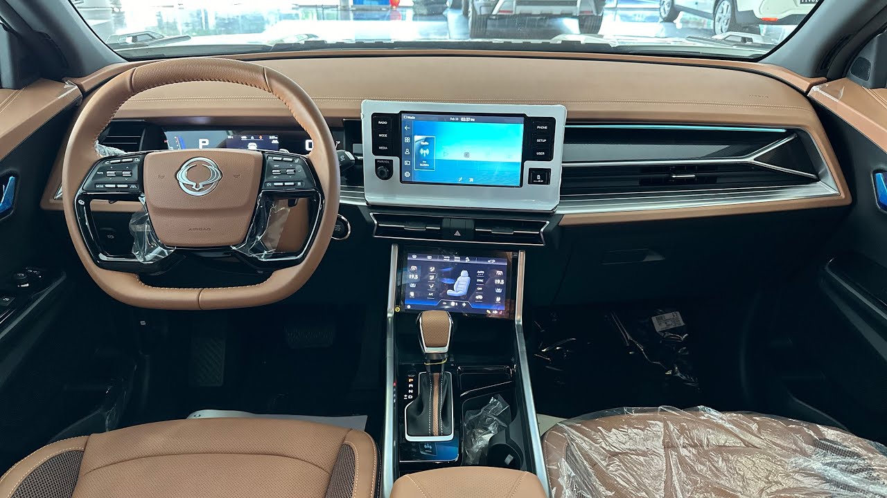2024 SsangYong TORRES SUV - Interior - YouTube