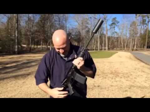 AR-15 Golf ball launcher - YouTube