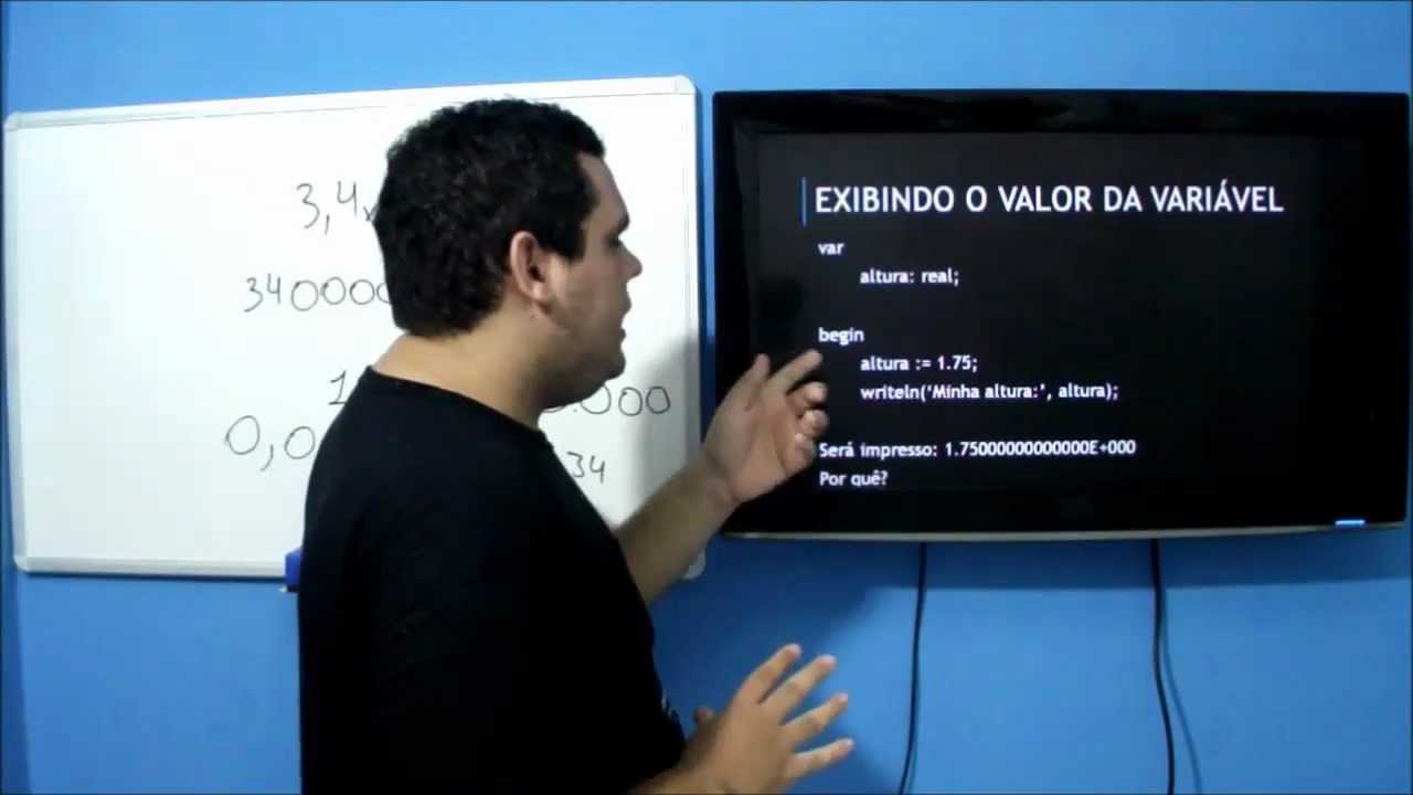 Curso Lógica de Programação - Aula 05 - Variáveis (Pascal) - YouTube