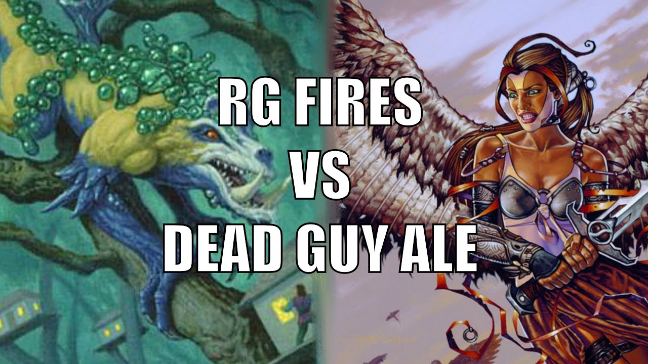 Premodern MtG: RG Fires vs Dead Guy Ale - YouTube
