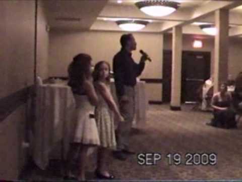 Alan Teeter, Madison & Morgan Sniegolski singing "I'm Proud to be an ...