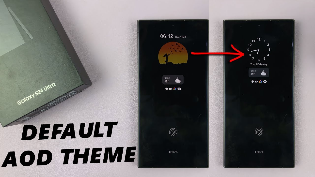 Samsung Galaxy S24 / S24 Ultra: How To Revert To Default Always On ...