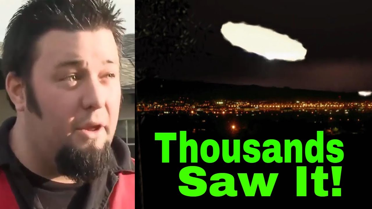 Why I Believe in UFOs: Massive V-Shaped UFO Over Phoenix. - YouTube