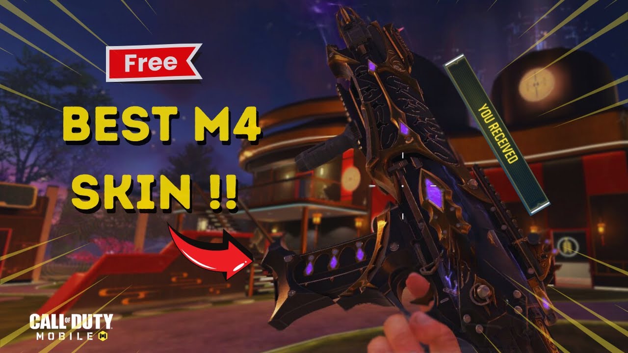 THIS M4 *FREE* BLACK GOLD ROYAL LEGENDARY SKIN IS SO GOOD ! | COD ...