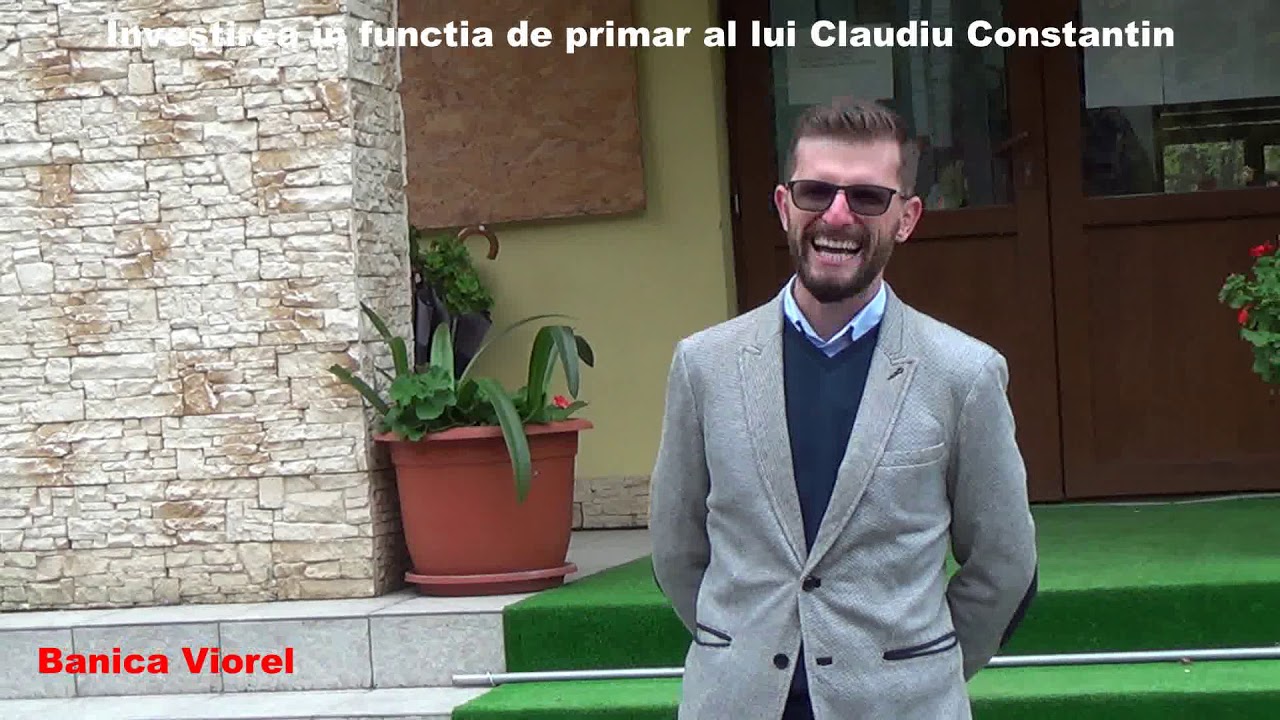 Investire primar nou la Lopatari Buzau. Claudiu Constantin - YouTube