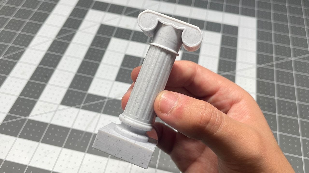 I Modeled This 3D Printable Renaissance Pillar (Tutorial) - YouTube