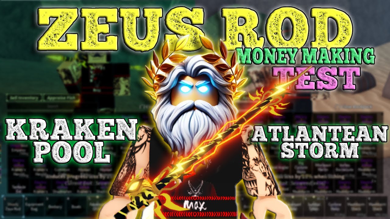 Is Zeus Rod good for Making Money?? | Roblox Fisch - YouTube