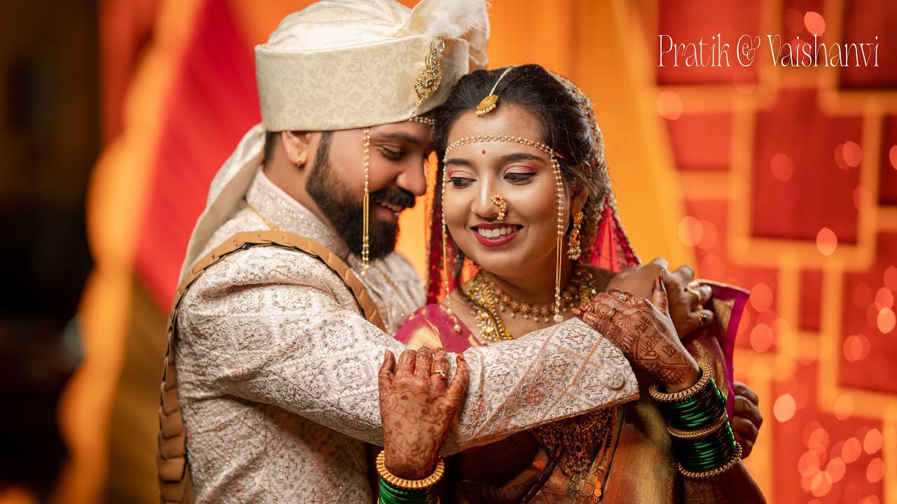 Pratik & Vaishnavi maharastrian wedding highlights | Artisan - YouTube