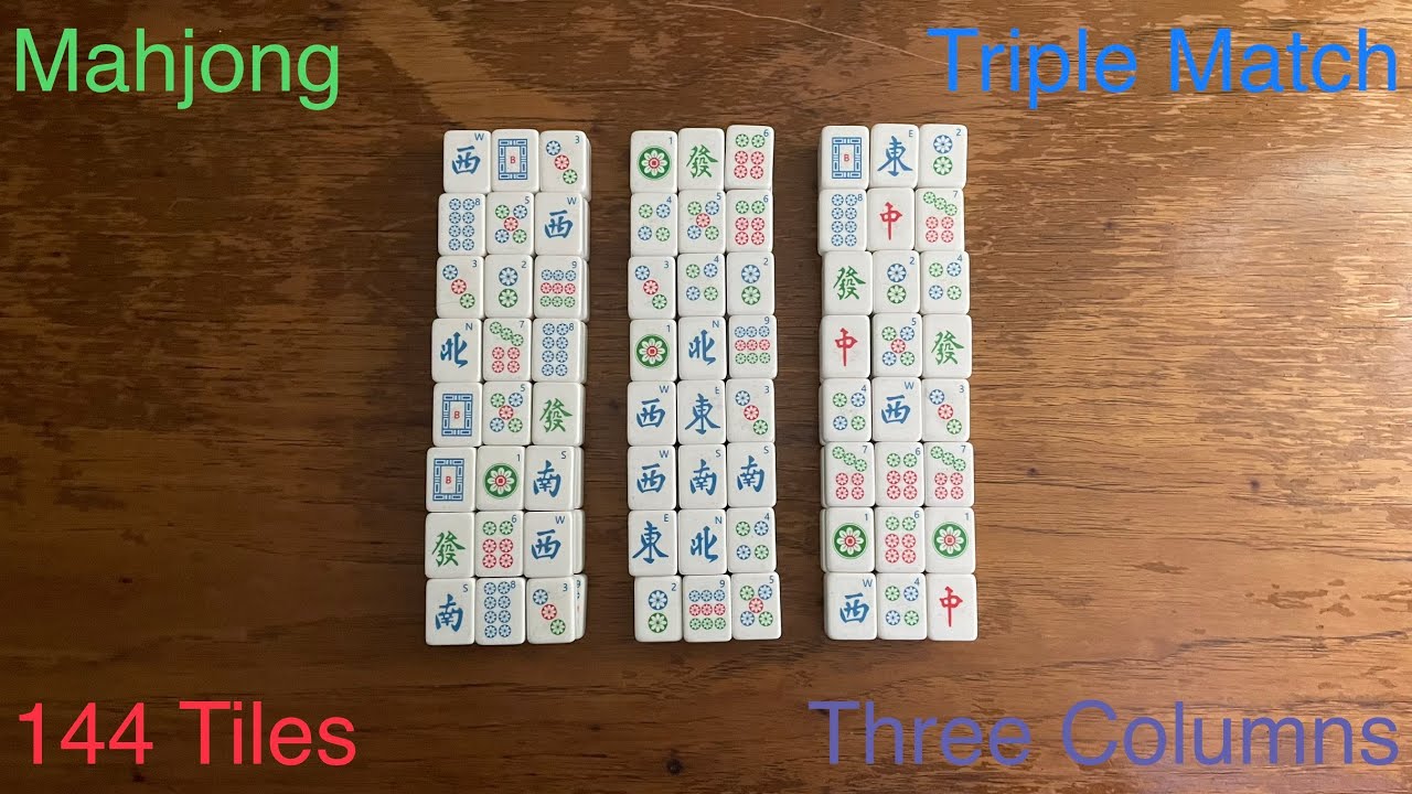 Mahjong Layout Triple Match: Three Columns - YouTube