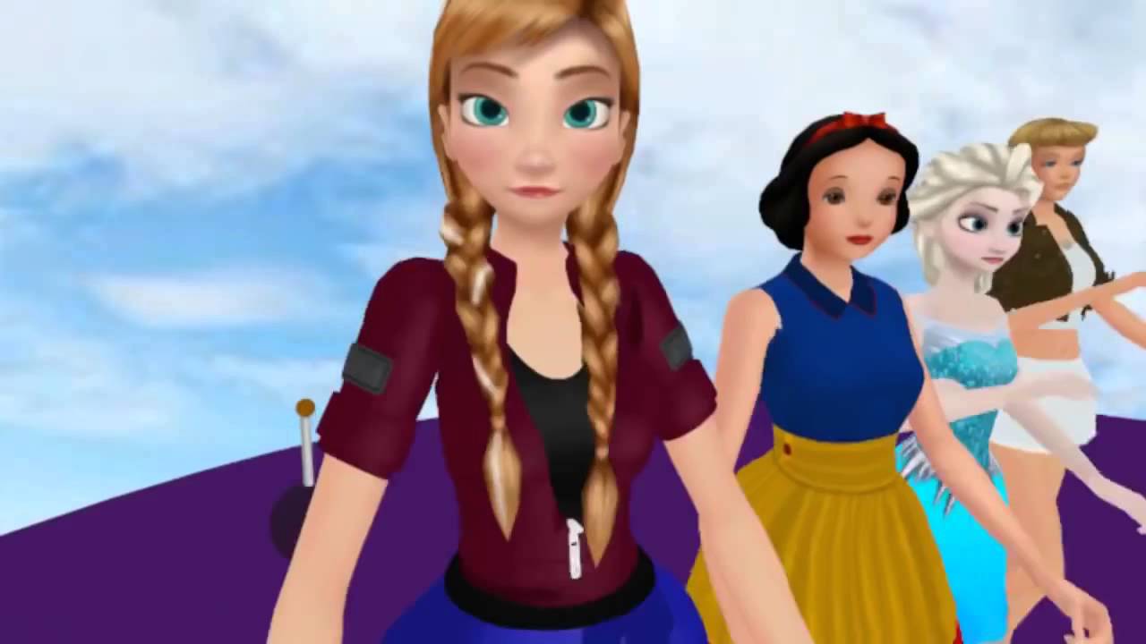 Frozen - Shake It Off (Elsa & Anna Alrededor del Mundo) - YouTube