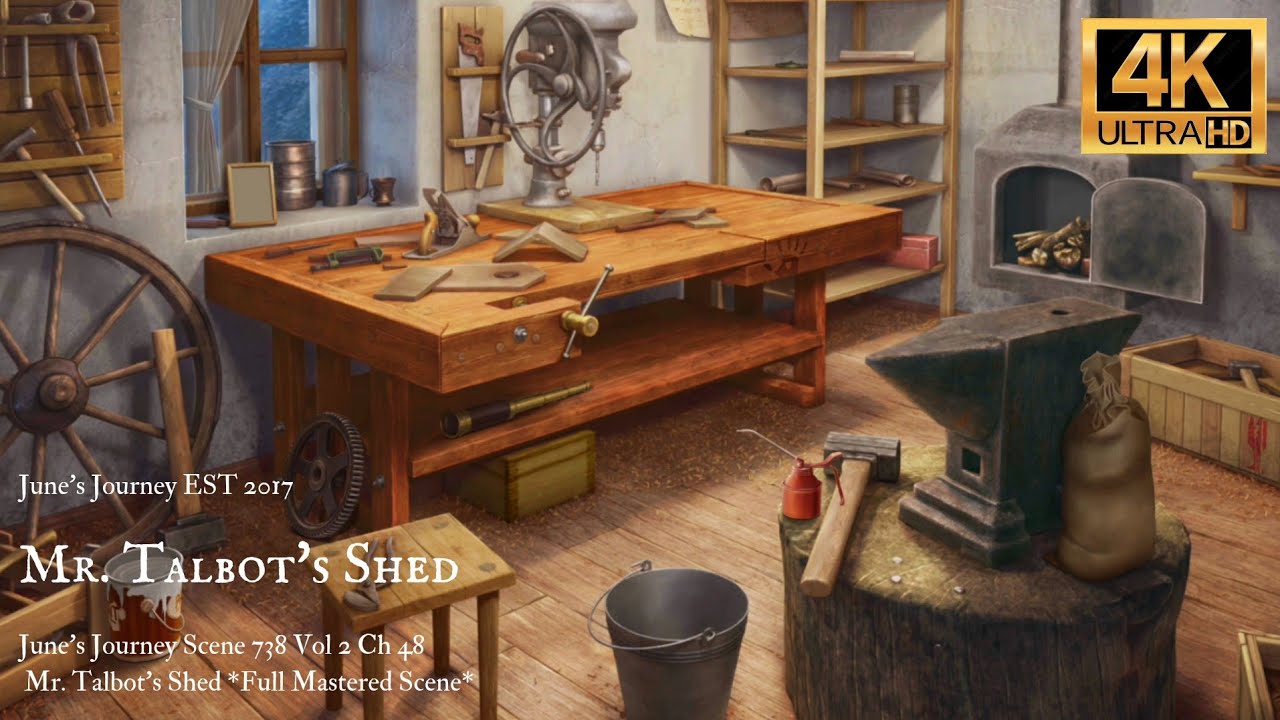 June's Journey Scene 738 Vol 2 Ch 48 Mr. Talbot's Shed *Full Mastered ...