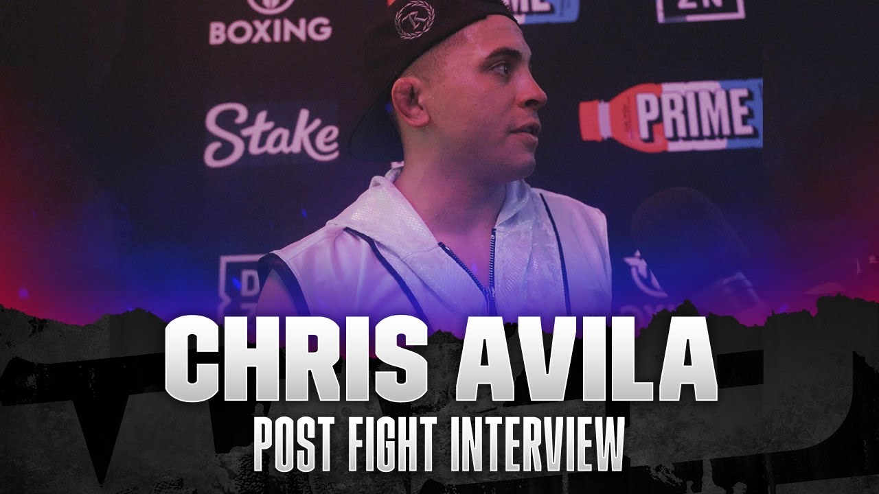 CHRIS AVILA POST FIGHT INTERVIEW | X SERIES 006 - YouTube