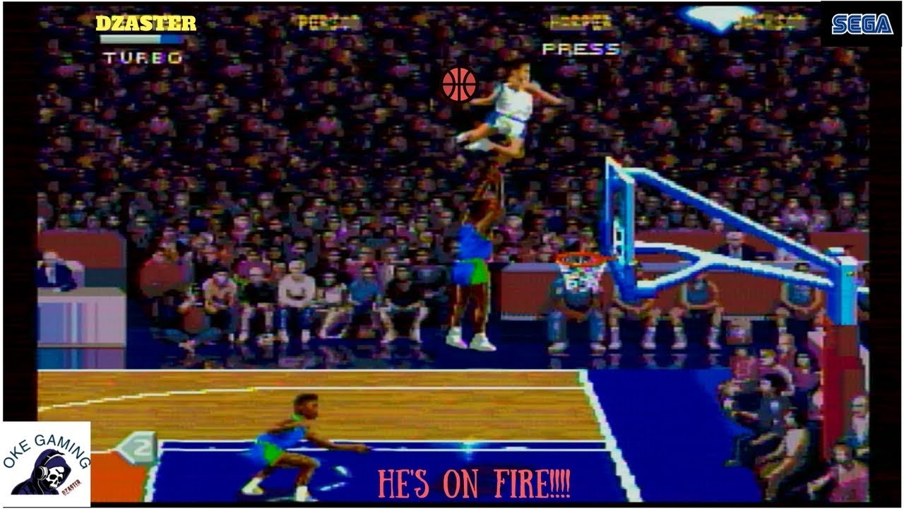 NBA JAM (1993) Gameplay (Sega Genesis/Mega Drive) - YouTube