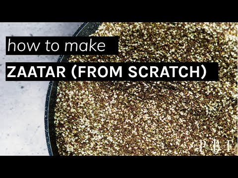 Zaatar Recipe (How to Make Zaatar From Scratch)