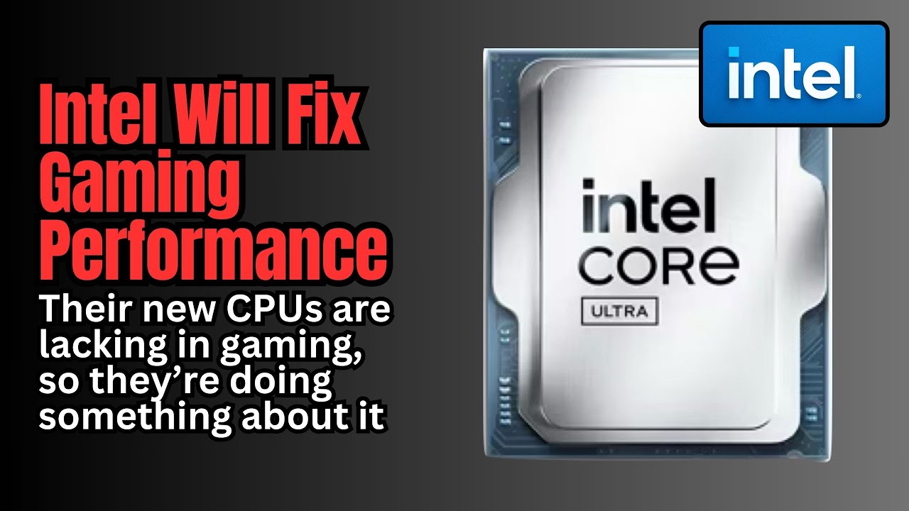 Intel Core Ultra Patches Inbound #intel #gaming @3DGAMEMAN - YouTube