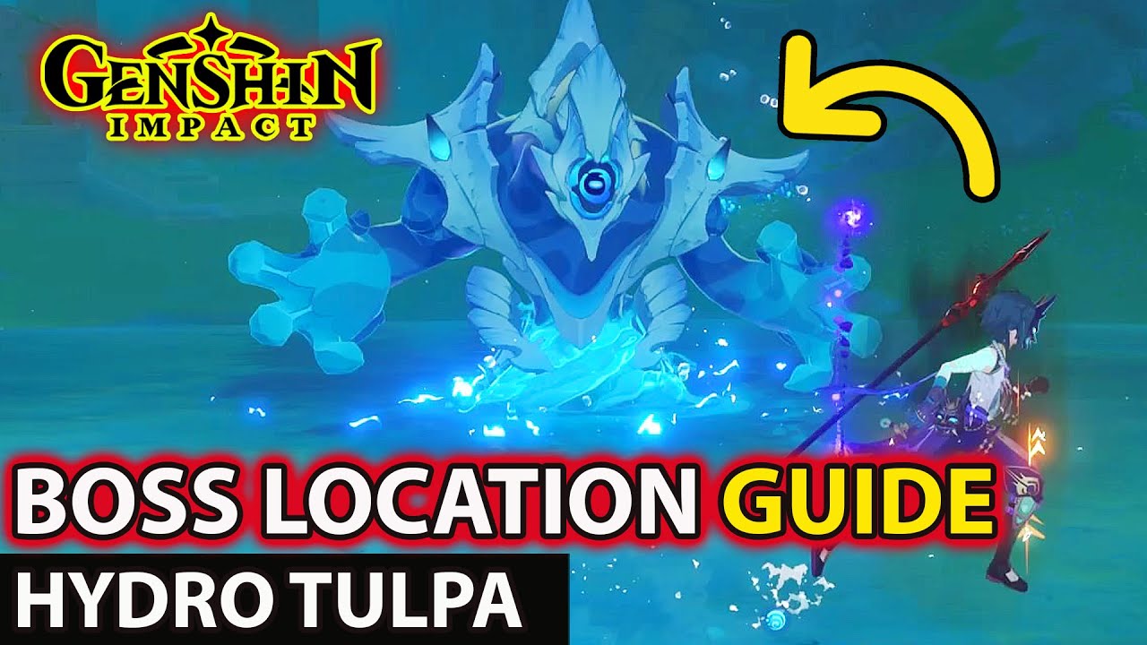 How To Go New Boss Hydro Tulpa Location Guide - Genshin Impact Update 4 ...