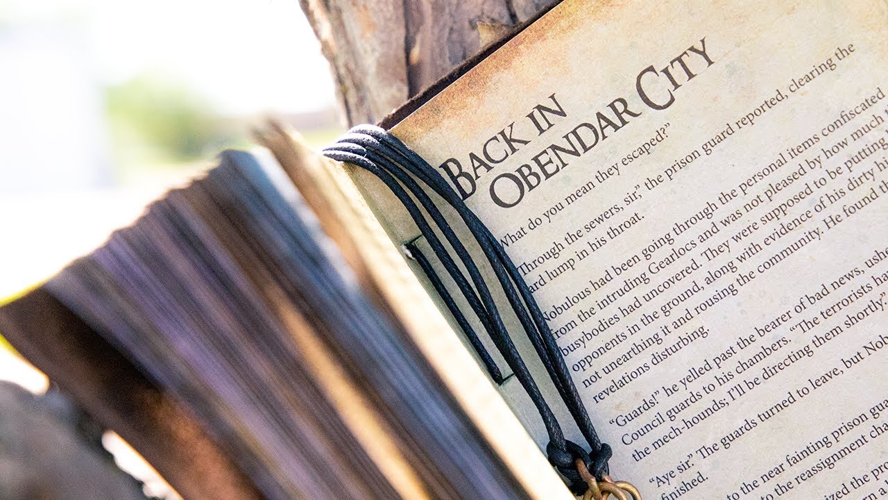 How to Re-tie Your Waterlogged Book - YouTube