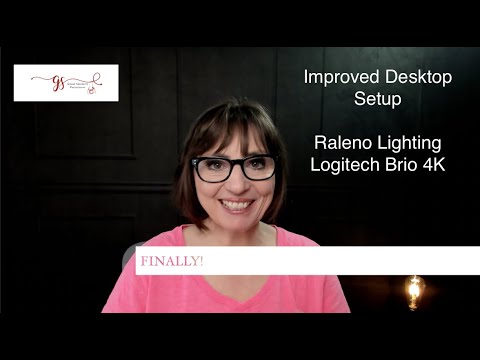 Improving Desktop Setup with Logitech Brio 4K and Raleno LED Panels ...