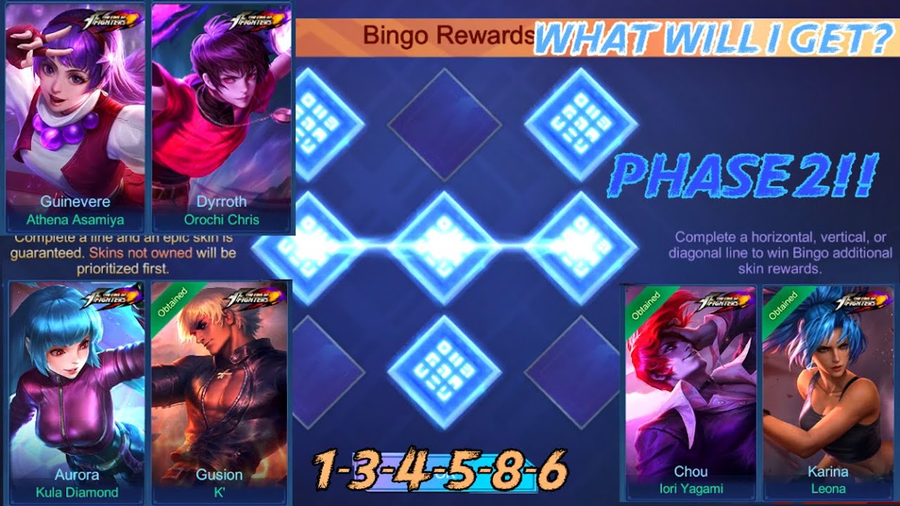 PHASE 2 OF KOF EVENT!! | Free tickets | KOF 2023 | MLBB | - YouTube