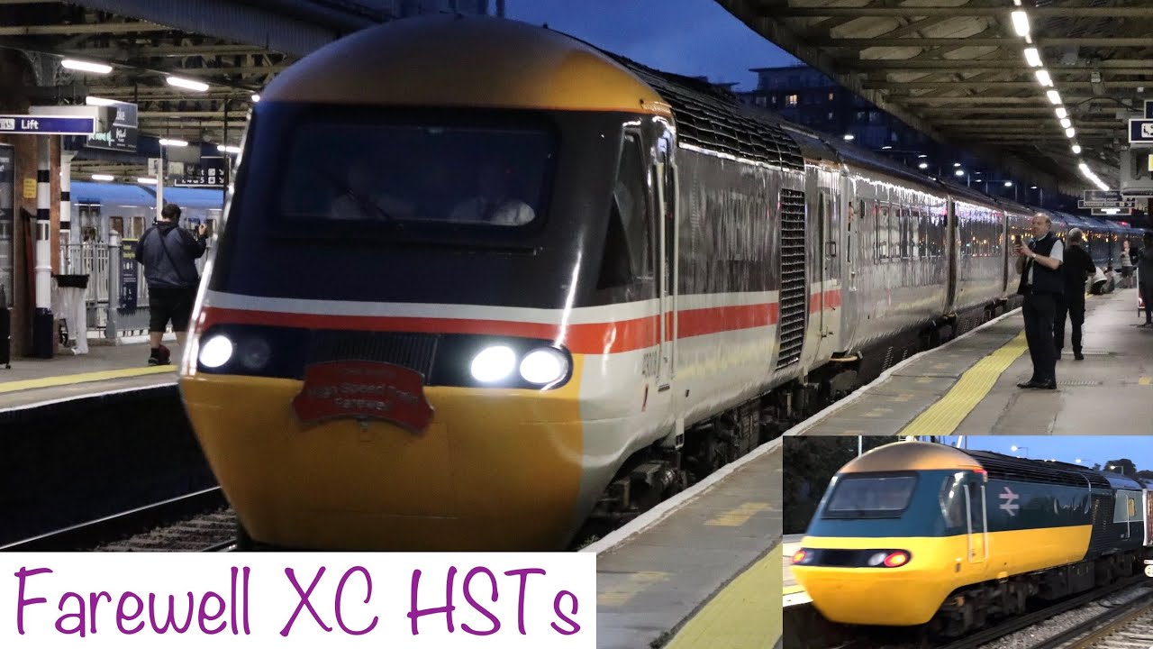XC HST Farewell Tour through Basingstoke, 26/9/2023 | InterCity 125 ...