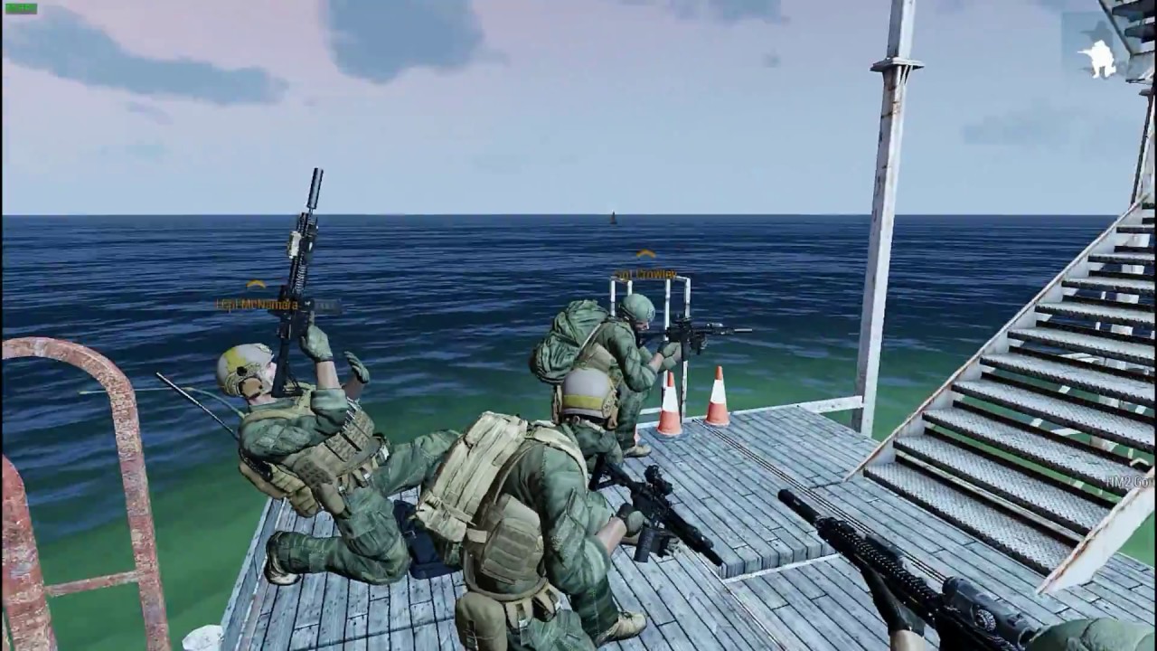 Arma 3: Oil Rig Mission - YouTube
