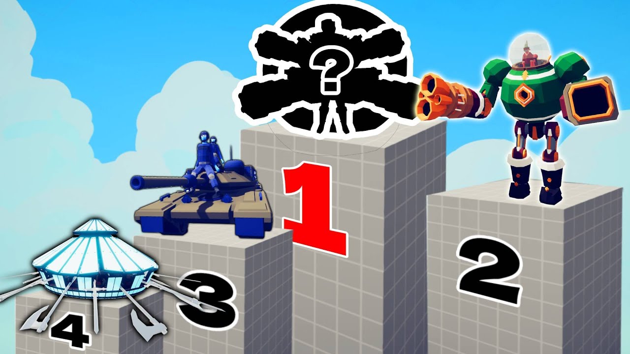 (NEW FULL) TOURNAMENT of WAR MACHINEs | TABS - Totally Accurate Battle ...