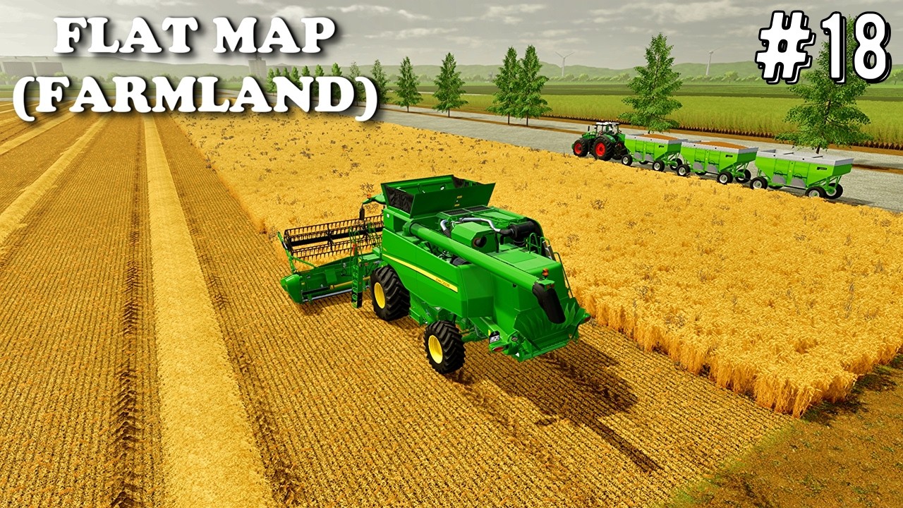 Starting with 0$ Flat Map (Farmland) timelapse Ep # 18 fs 22 ''farming ...