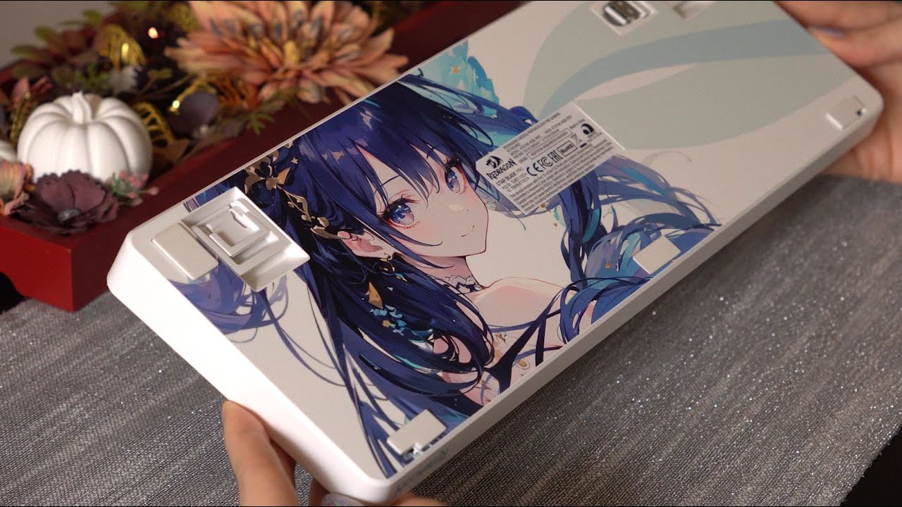 Redragon STAR BLADE K707 PRO Anime Keyboard | Review, Latency, Sound ...