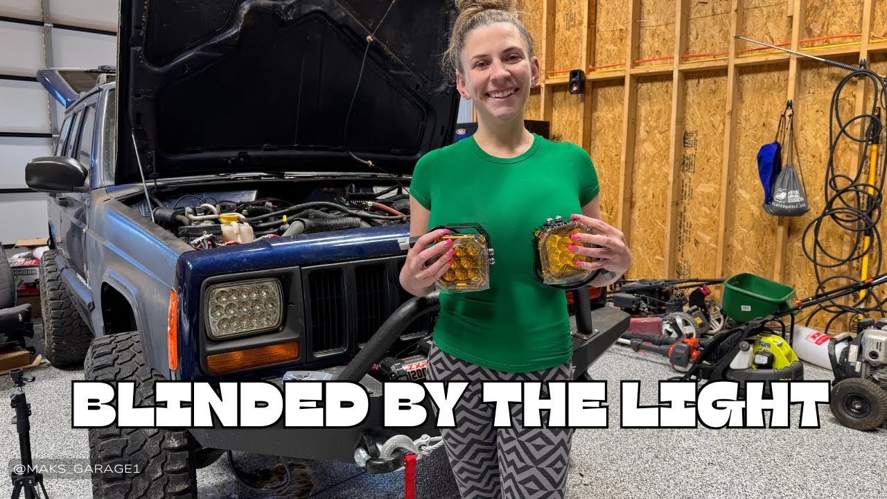 Lighting Up the Trail: Jeep XJ Pod Light Install - YouTube
