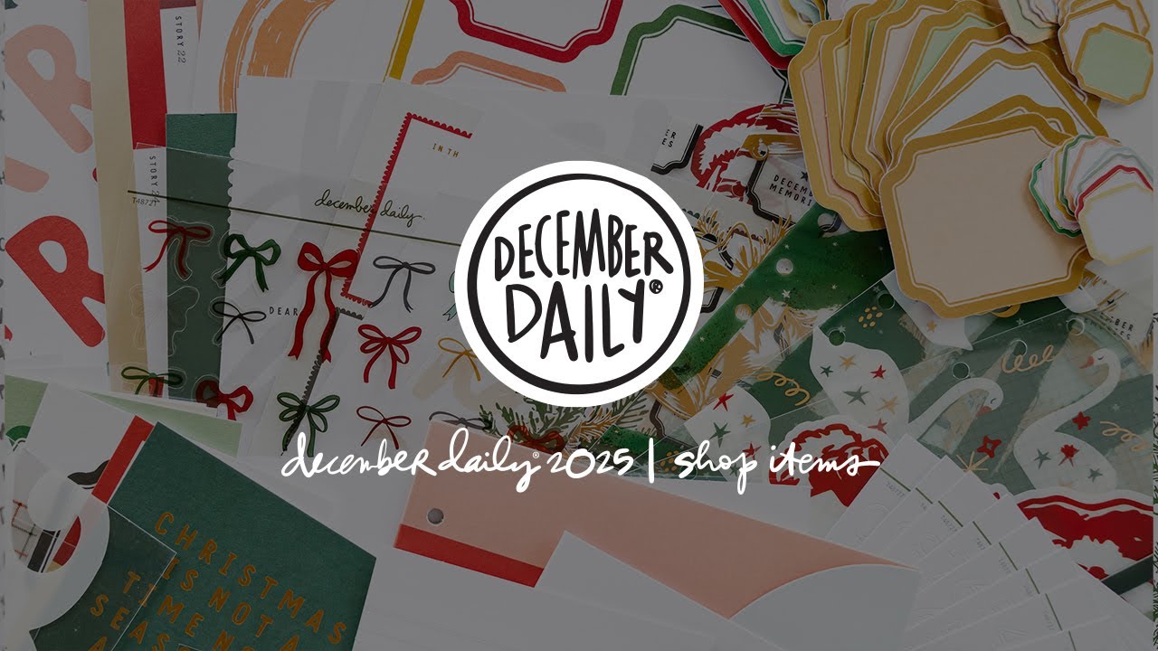 December Daily® 2025 | Shop Items Collection Preview - YouTube