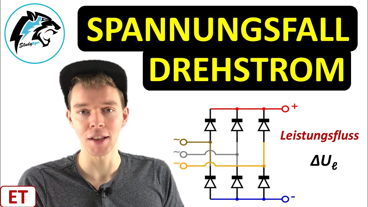 Spannungsfall bei Drehstromübertragung | (Elektrotechnik) - YouTube