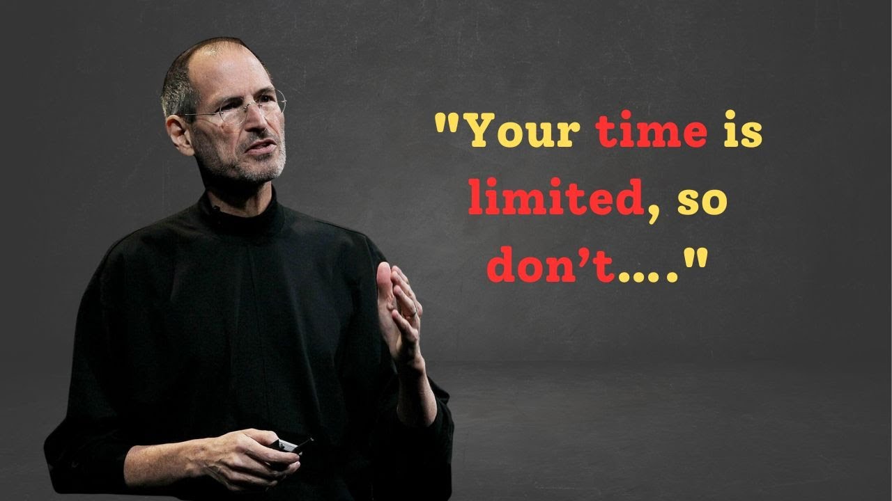 The Legacy of Steve Jobs: His Best Quotes - YouTube
