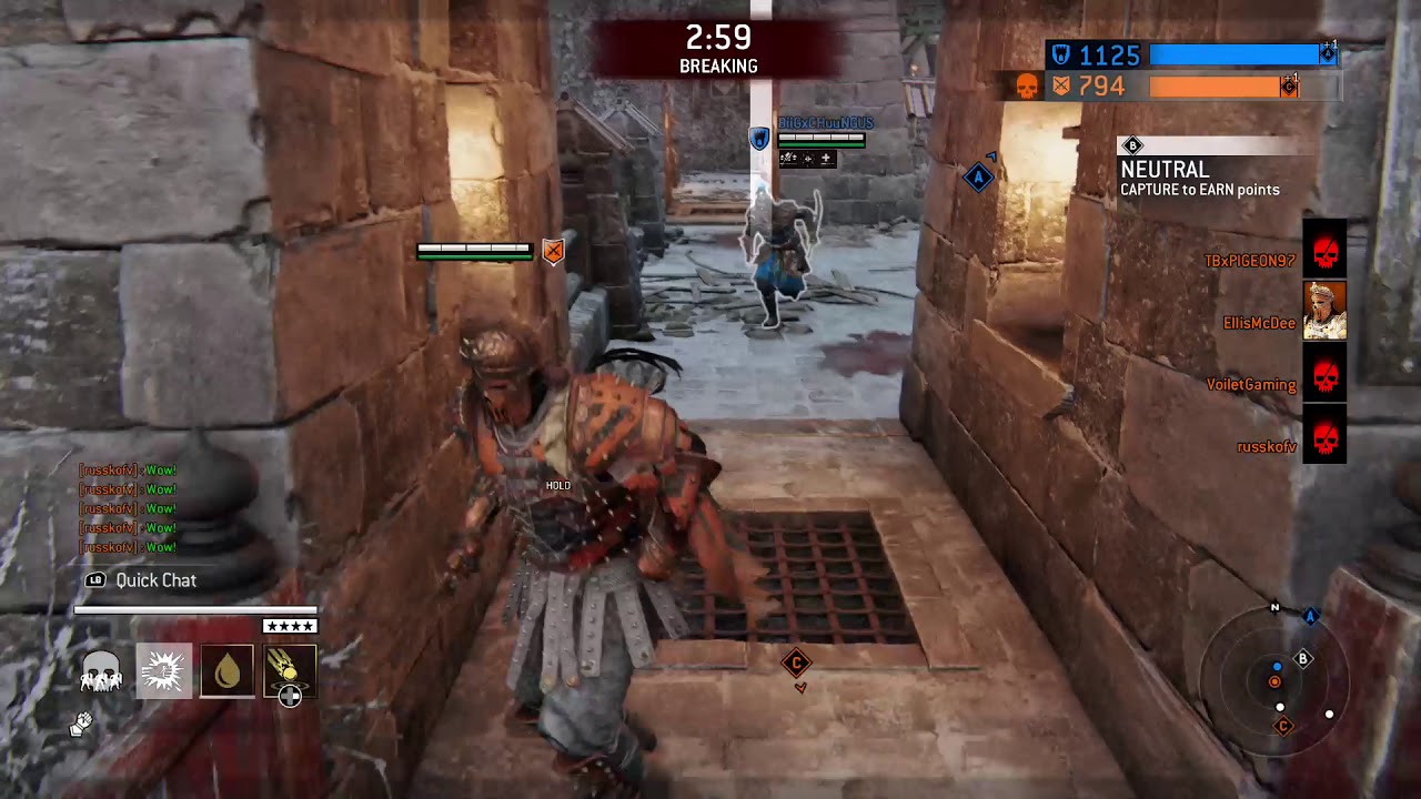 FOR HONOR 3V1 Stand your ground a fight ..... - YouTube