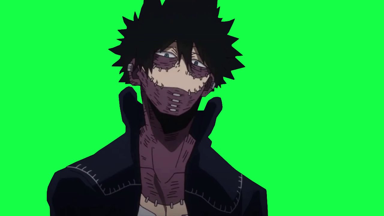 Dabi My Hero Academia Anime Green Screen - YouTube