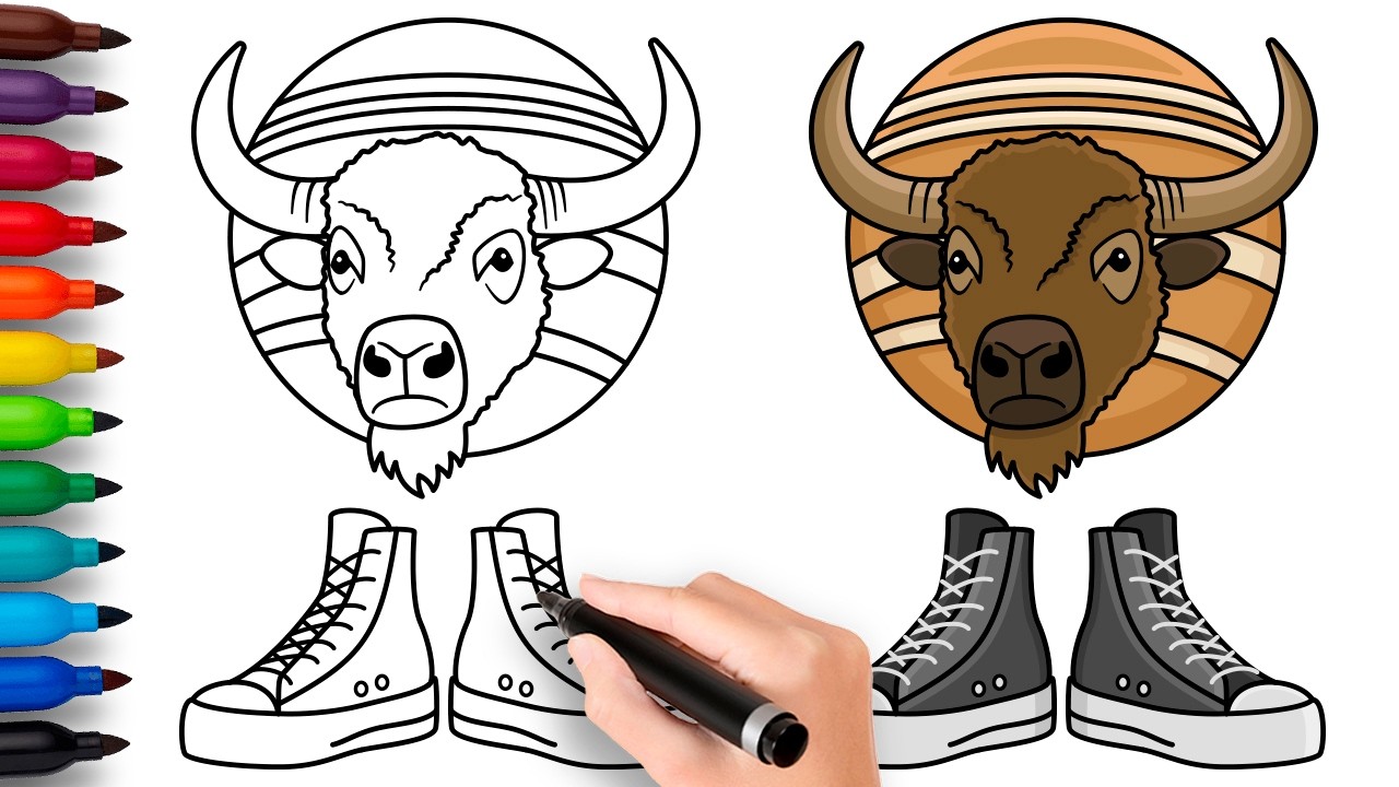 HOW TO DRAW BISONTE GIUPPITERE GIUPPITERCITO | Italian Brainrot Animals ...