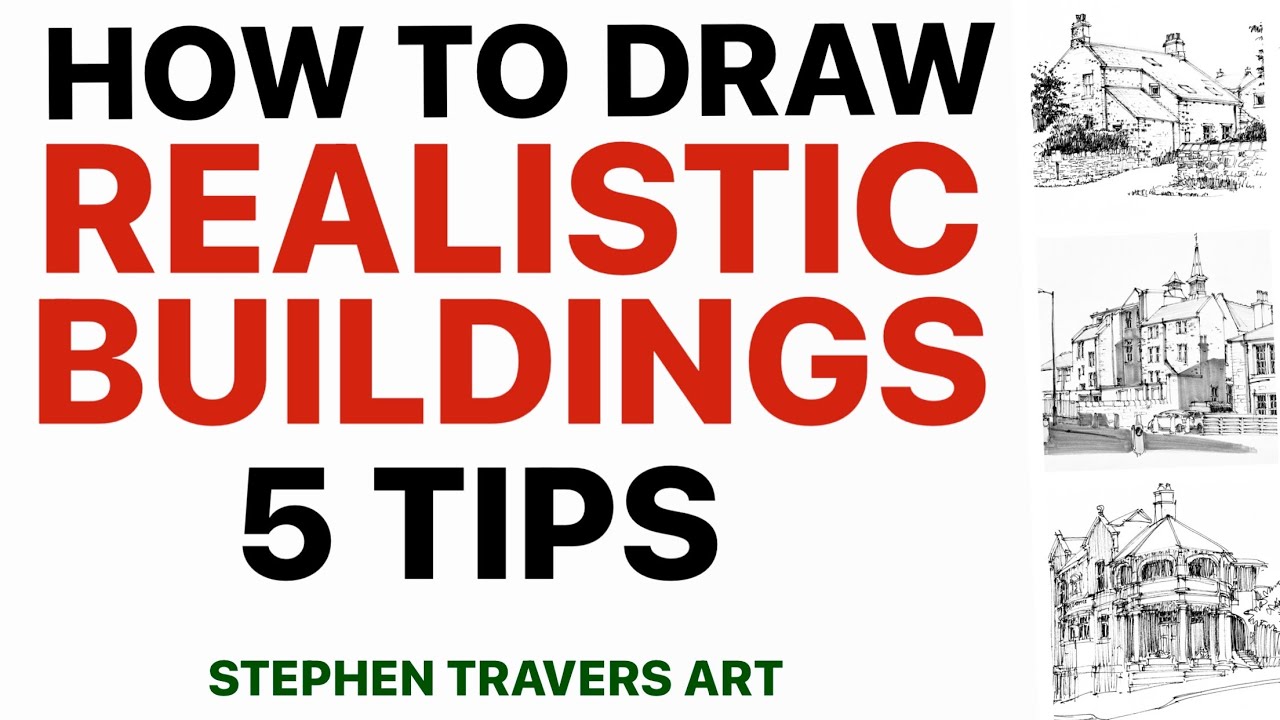 Do You Want to Draw More Realistic Buildings? - YouTube