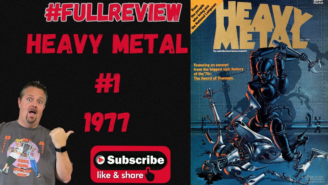 Heavy Metal #1 1977 Jean-Michel Nicollet HM Communications, Inc. # ...